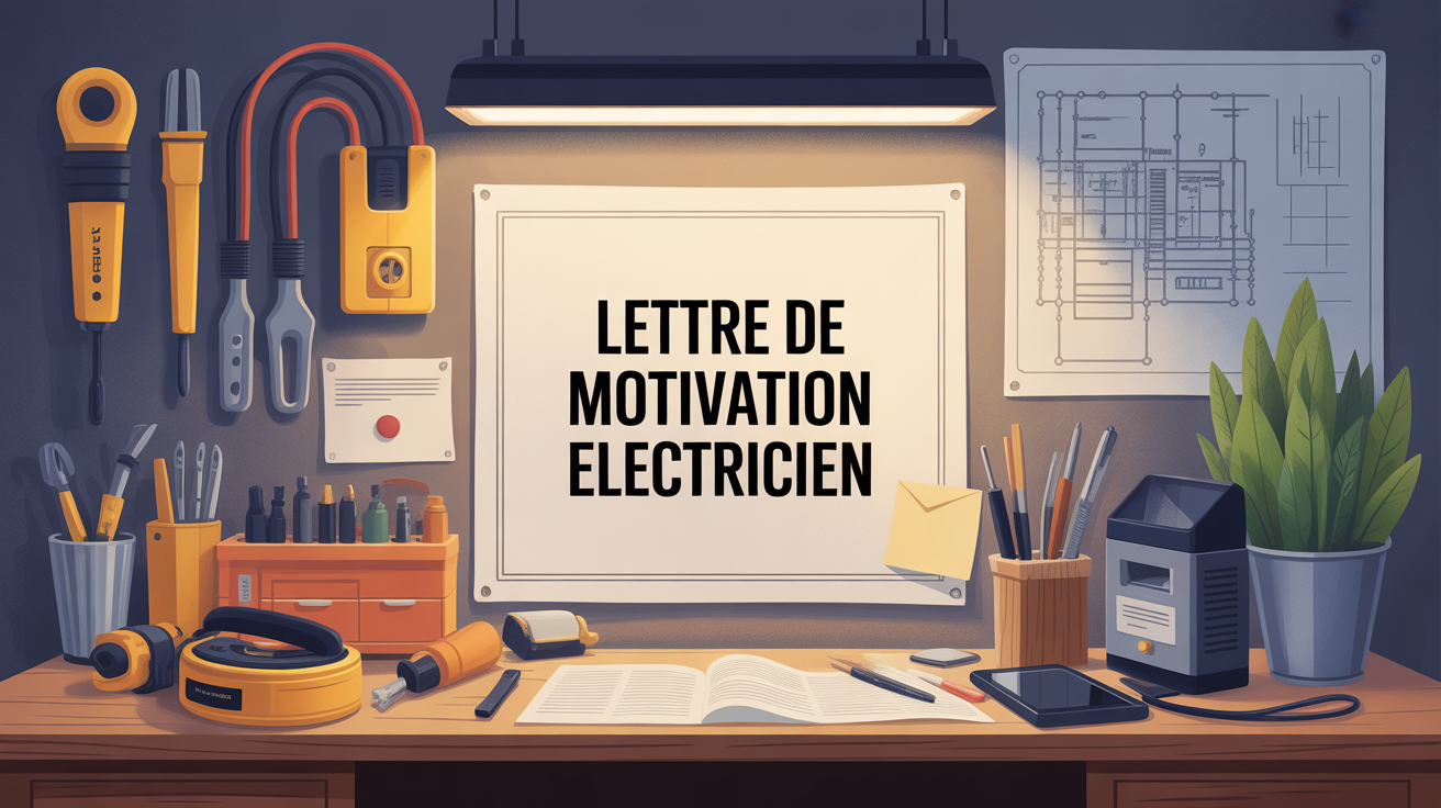 Lettre de motivation électricien : modèles, conseils et astuces clés