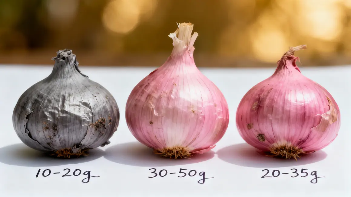 Poids d’une échalote : guide pratique pour doser avec précision